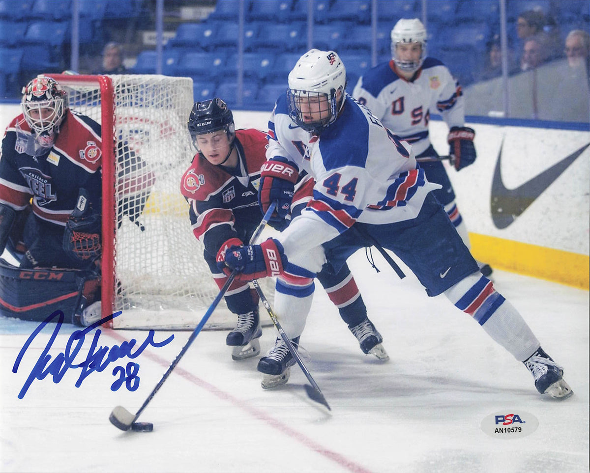 Joel Farabee signed 8x10 photo PSA/DNA Autographed – Golden State Memorabilia