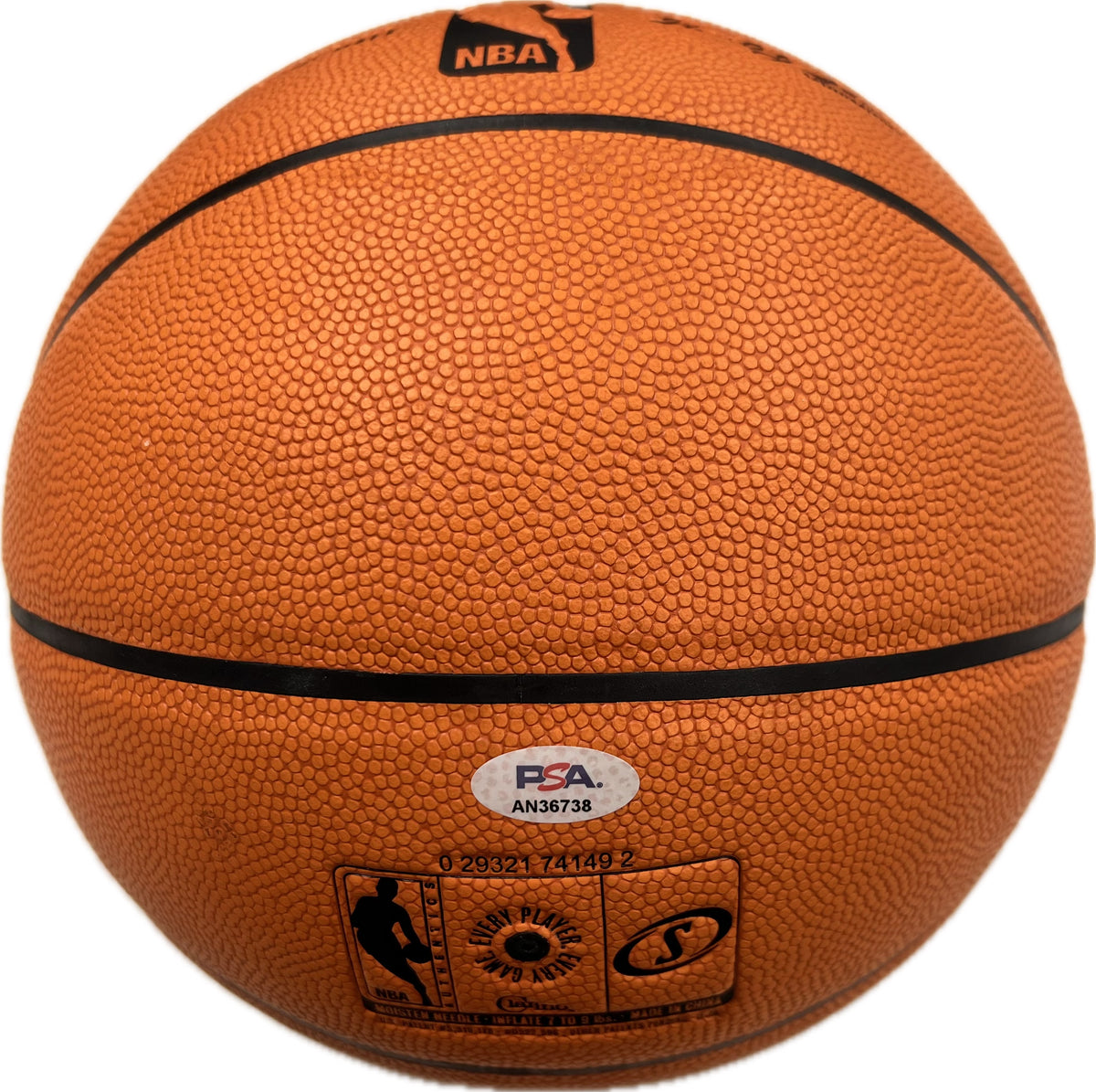 Tim Duncan Tony Parker signed Basketball PSA/DNA Spurs autographed – Golden State Memorabilia