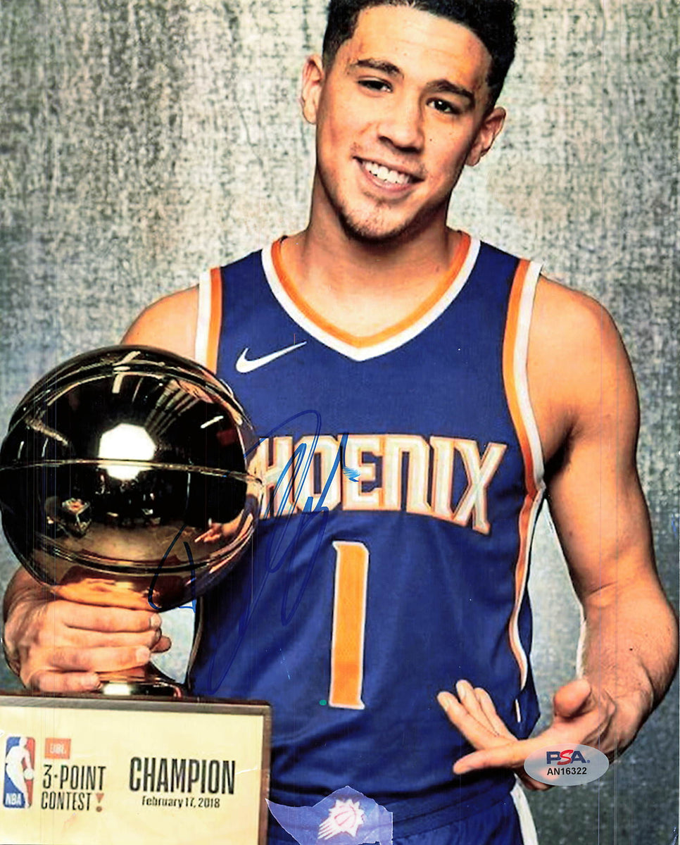 Devin Booker signed 8x10 photo PSA/DNA Phoenix Suns Autographed – Golden State Memorabilia
