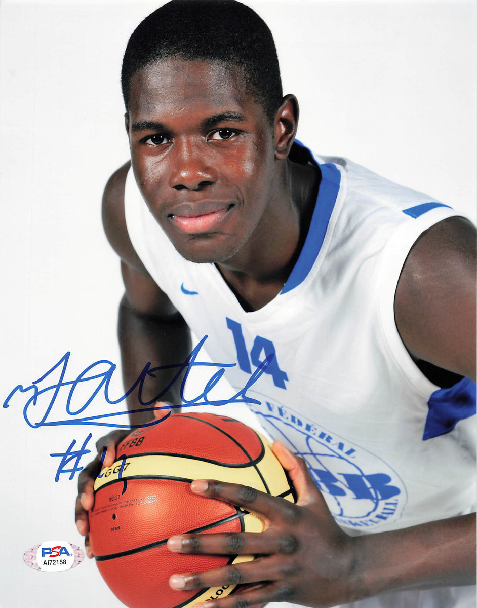 MOUHAMMADOU JAITEH signed 8x10 photo PSA/DNA France Autographed – Golden State Memorabilia