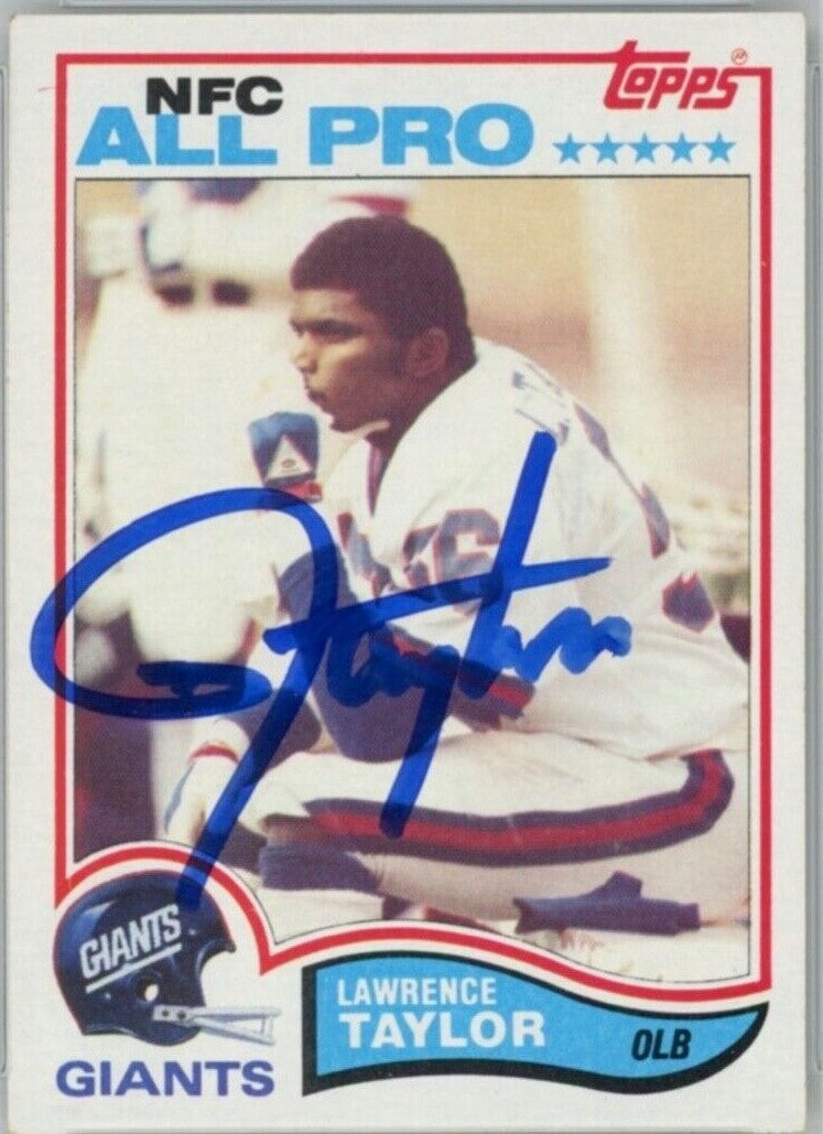 Lawrence Taylor Autograph Signing – Golden State Memorabilia