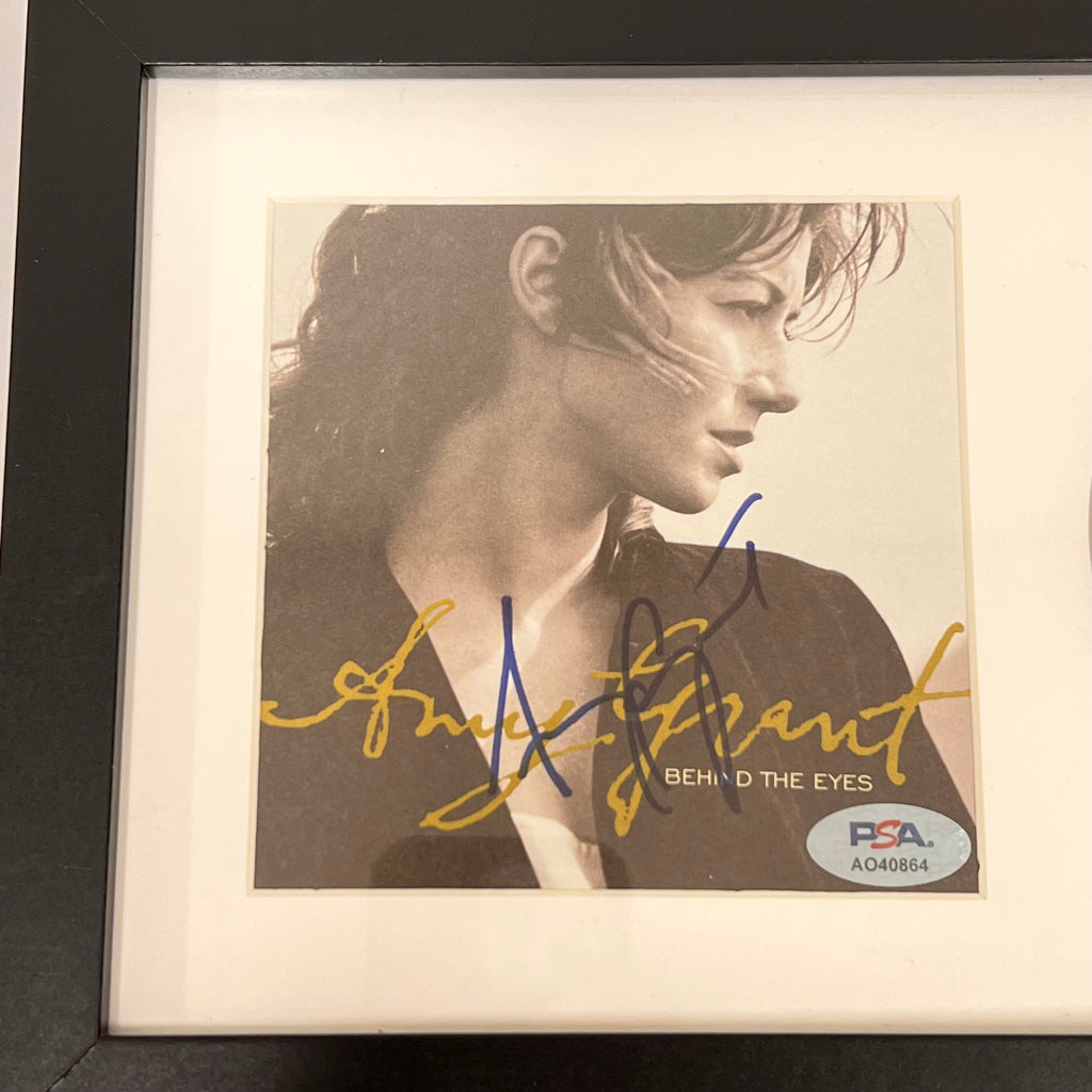 Amy Grant Signed CD Cover Framed PSA/DNA CMFT Autographed Behind the E ...