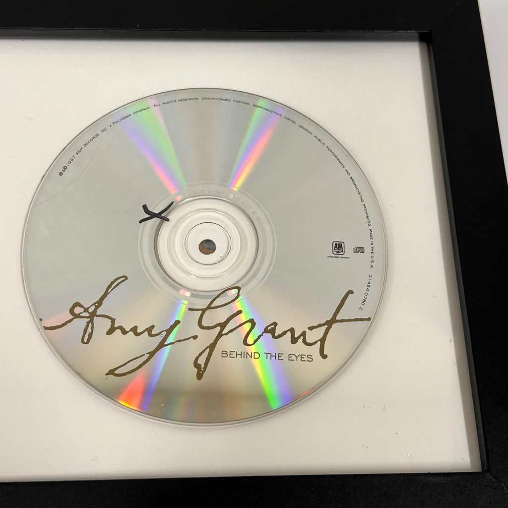 Amy Grant Signed CD Cover Framed PSA/DNA CMFT Autographed Behind the E ...