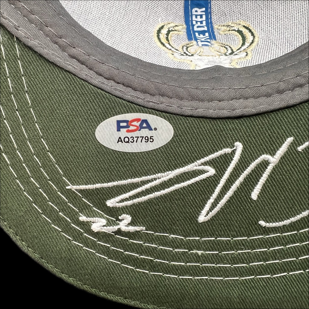 Khris Middleton Signed Basketball Hat PSA Autographed – Golden State ...
