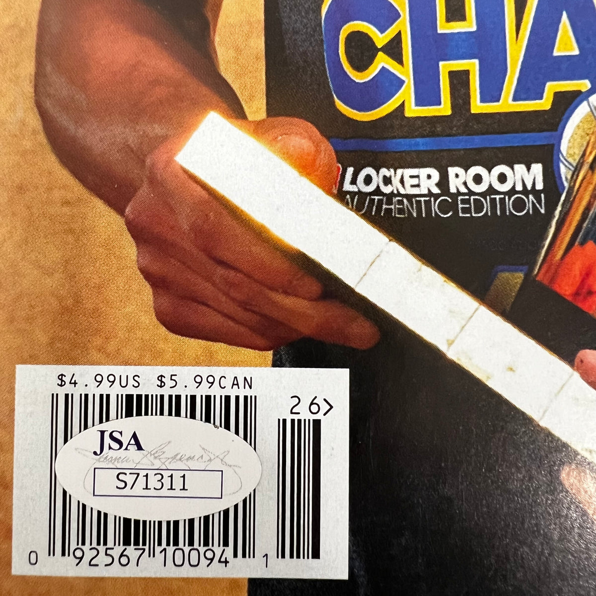 Stephen Curry signed SI Magazine JSA Warriors Autographed – Golden ...