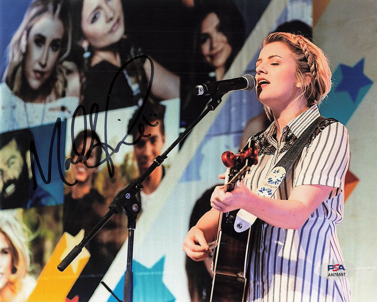 MADDIE POPPE Signed 8x10 Photo PSA/DNA Autographed Singer – Golden ...