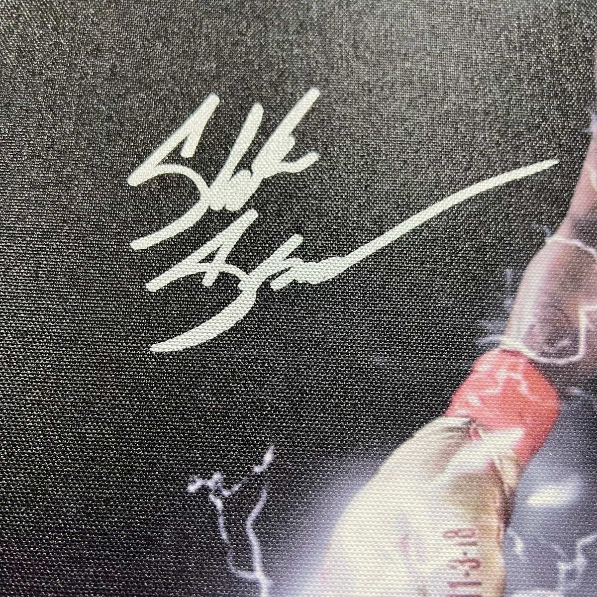 Shakur Stevenson Signed Canvas PSA Autographed Boxing – Golden State ...
