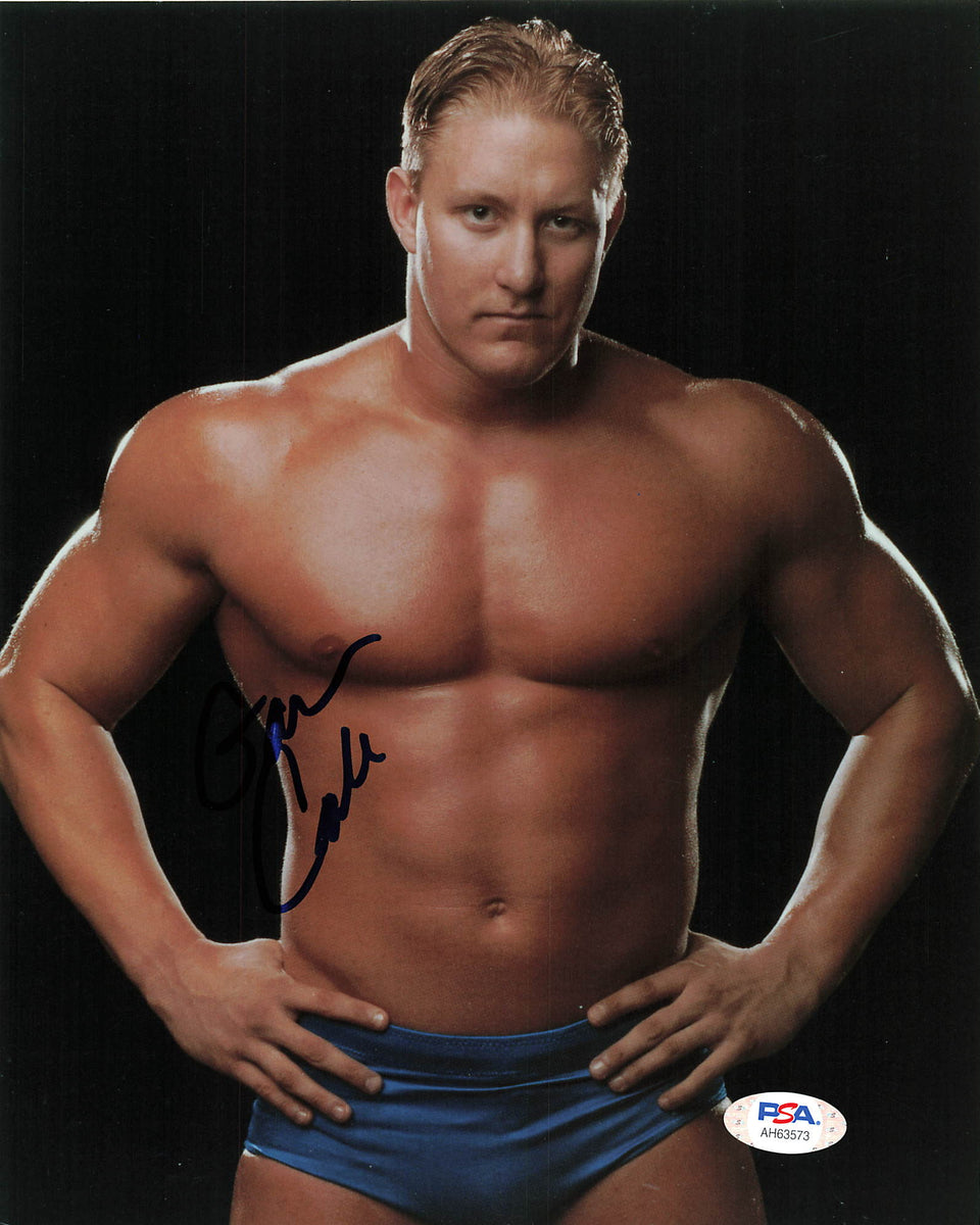 Garrisson Cade signed 8x10 photo PSA/DNA COA WWE Autographed Wrestling ...
