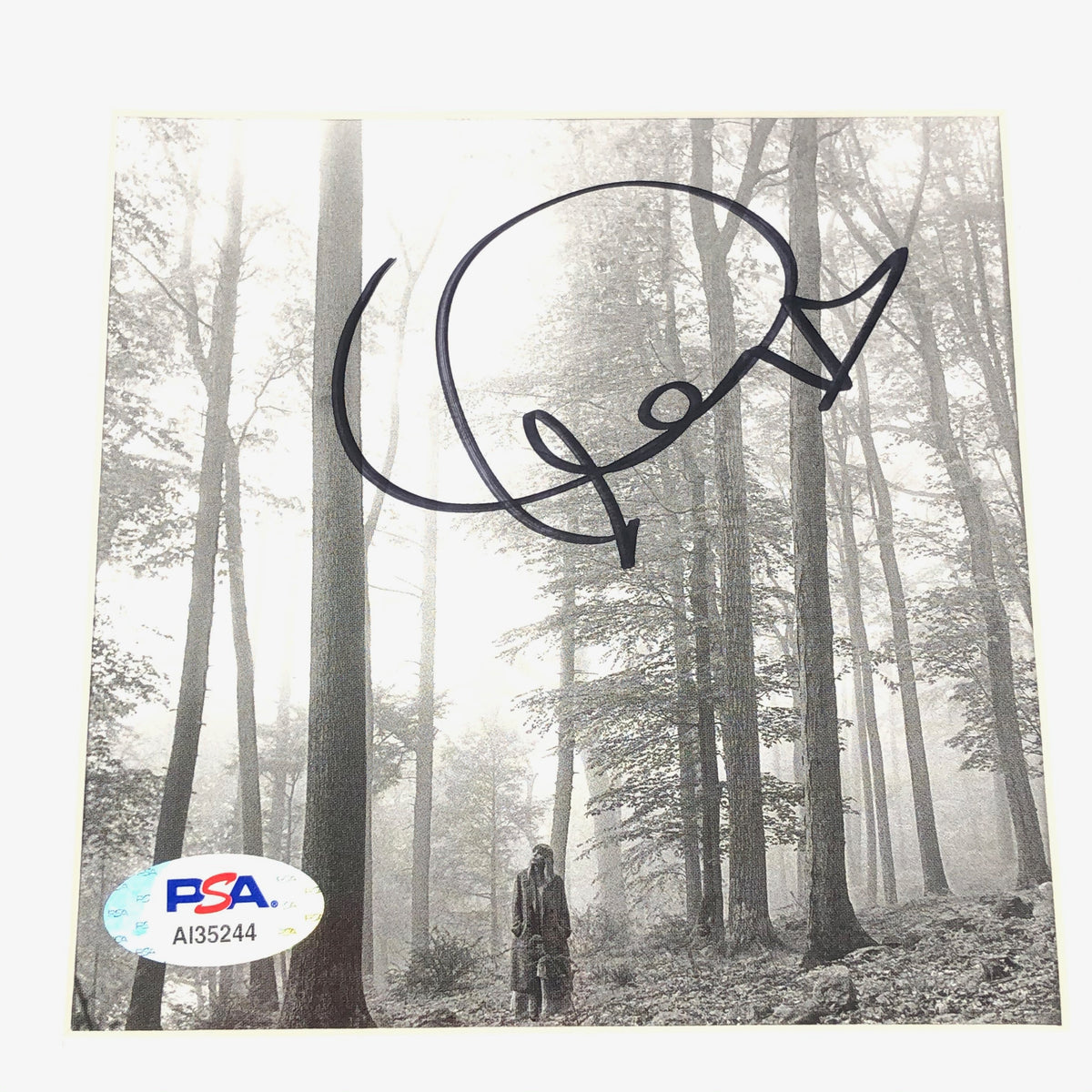 Taylor Swift Signed CD Cover Framed PSA/DNA Folklore Autographed ...