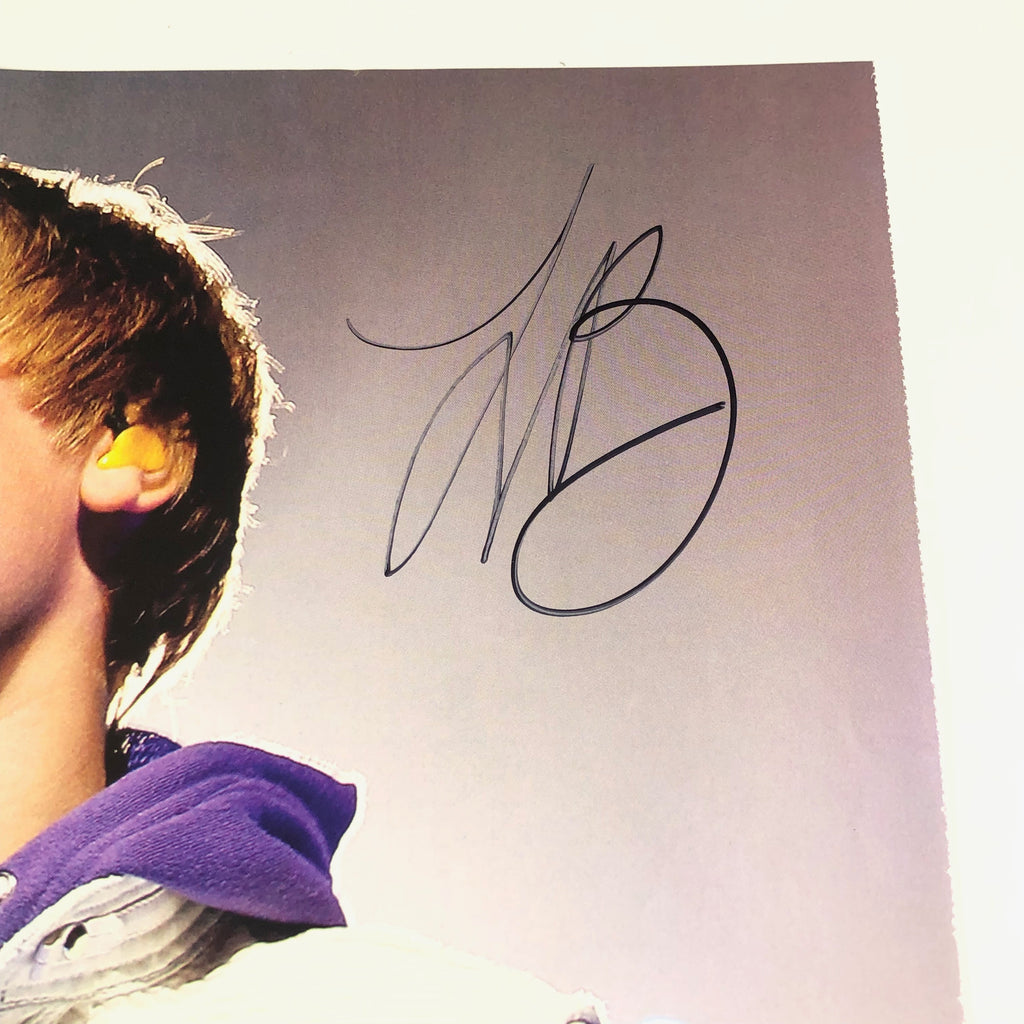 Justin Bieber Signed Poster PSA/DNA Autographed – Golden State Memorabilia