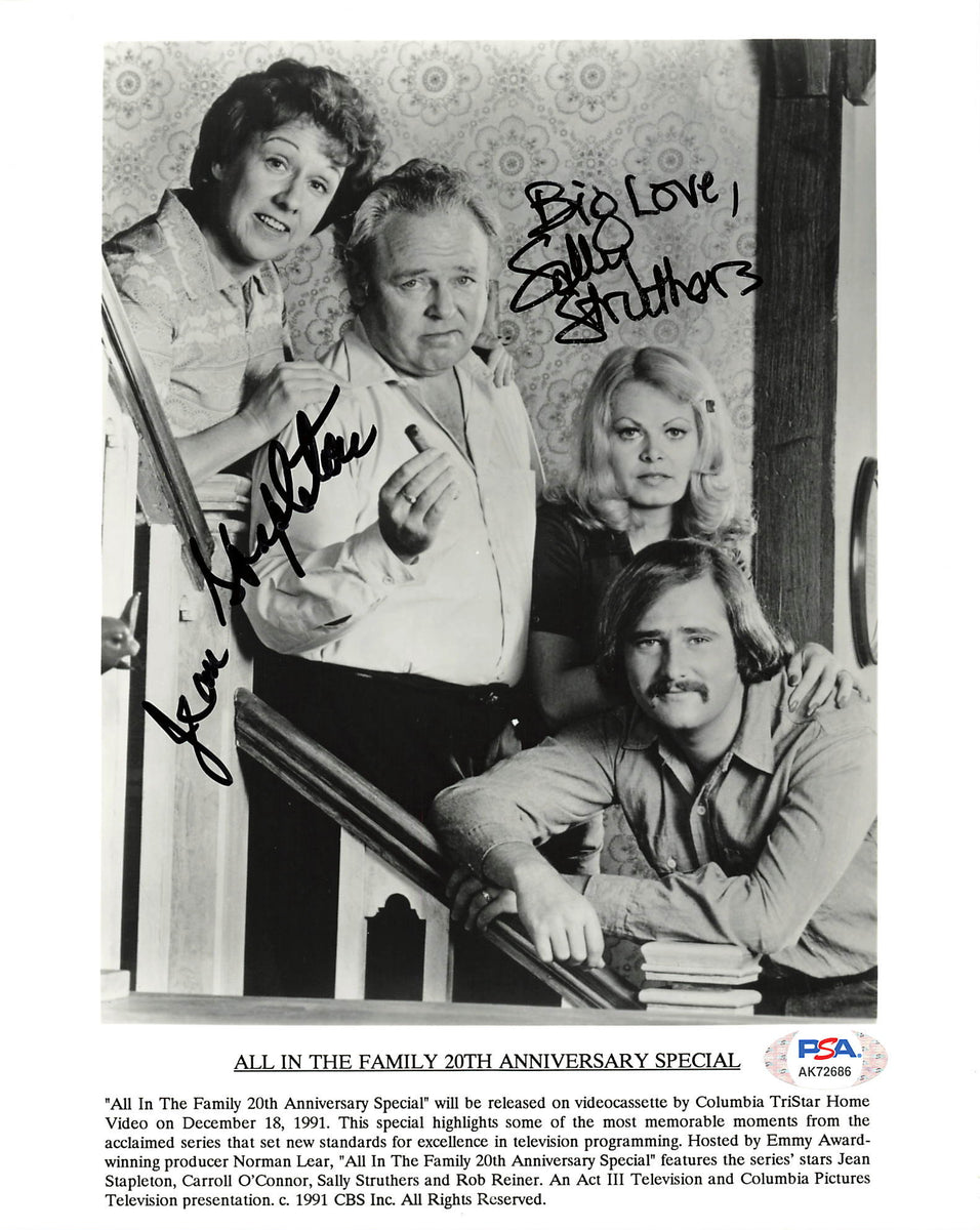 JEAN STAPLETON SALLY STRUTHERS signed 8x10 photo PSA/DNA Autographed A ...