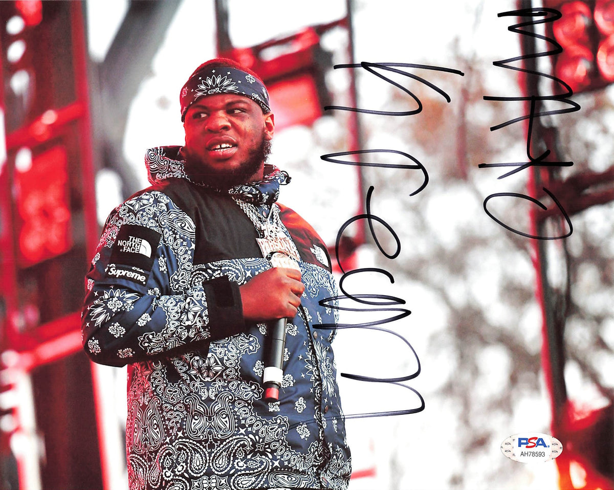 Maxo Kream signed 8x10 photo PSA/DNA Autographed Rapper Punken – Golden ...