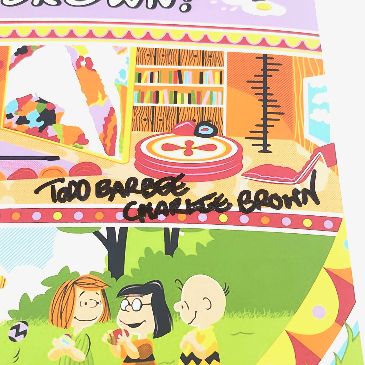 TODD BARBEE MELANIE KAHN signed 11x14 photo PSA/DNA Autographed Peanut ...