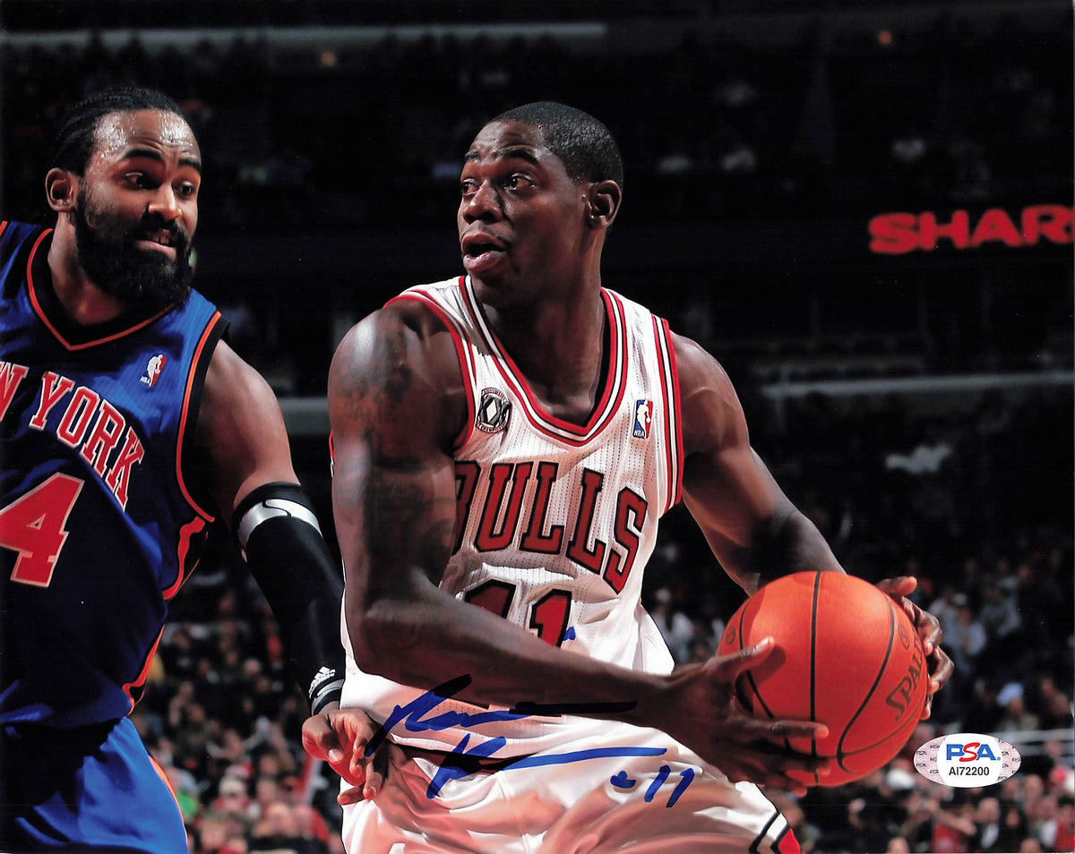 RONNIE BREWER signed 8x10 photo PSA/DNA Chicago Bulls Autographed ...