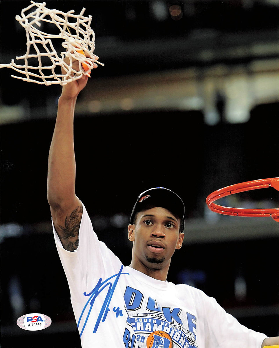 Lance Thomas signed 8x10 Photo PSA/DNA Duke Blue Devils Autographed ...