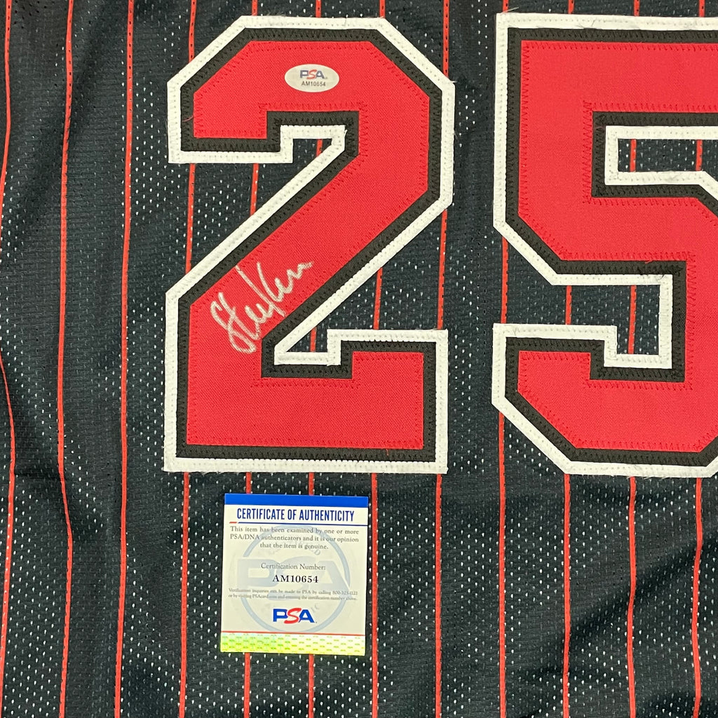 Steve Kerr Signed Jersey PSA/DNA Chicago Bulls Michael Jordan – Golden ...